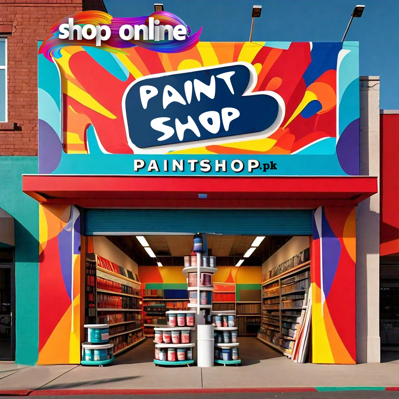 1st Online Paint Shop In Pakistan