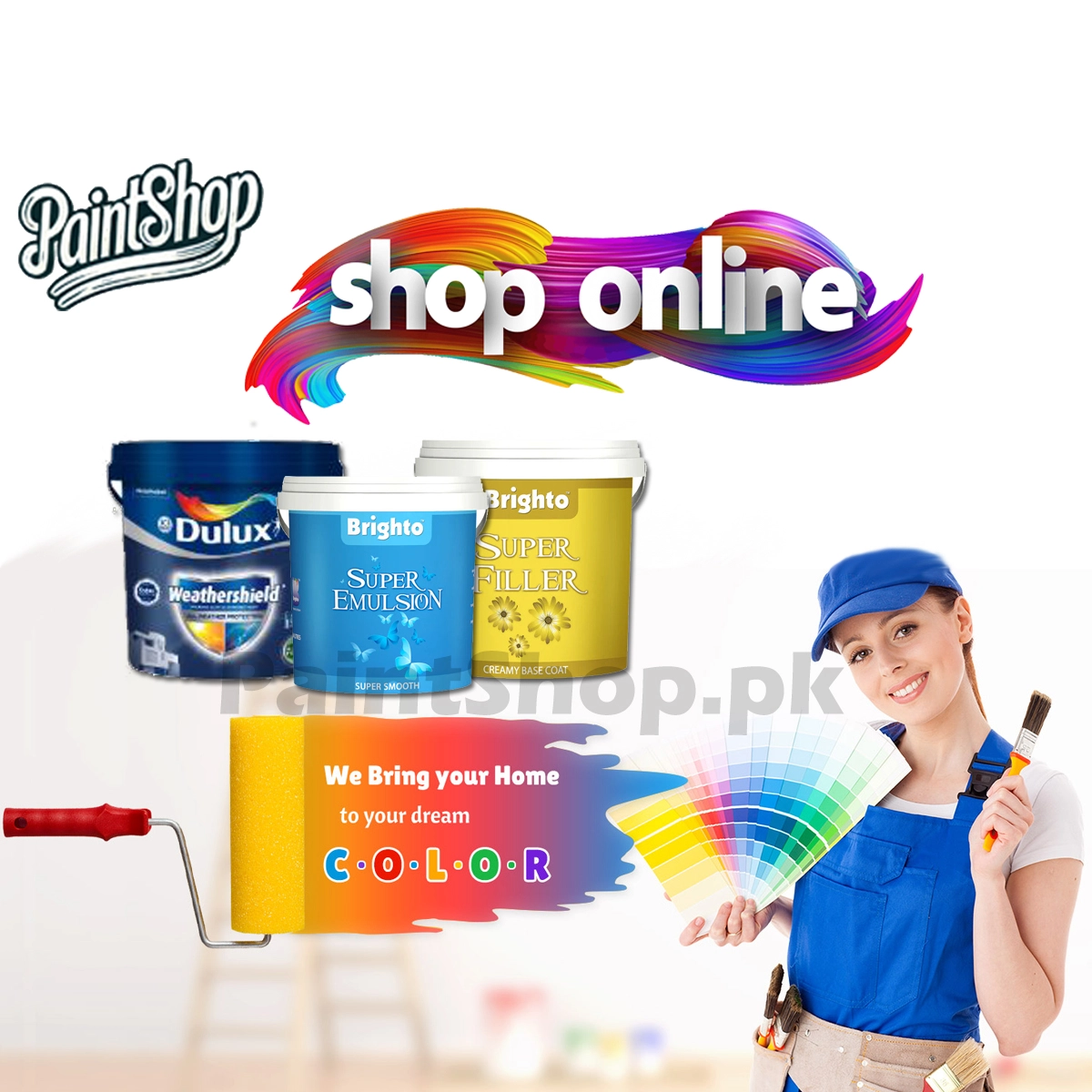 PaintShop.pk - Pakistan's 1st Online Paint Shop